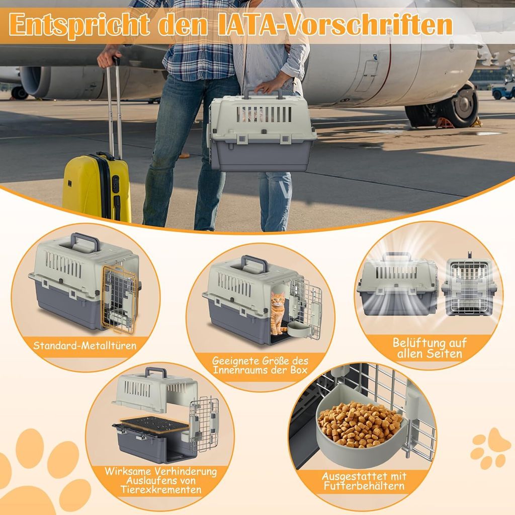 TRMLBE Transportbox Hund, 49.5x33.5x36cm | Kaufland.de