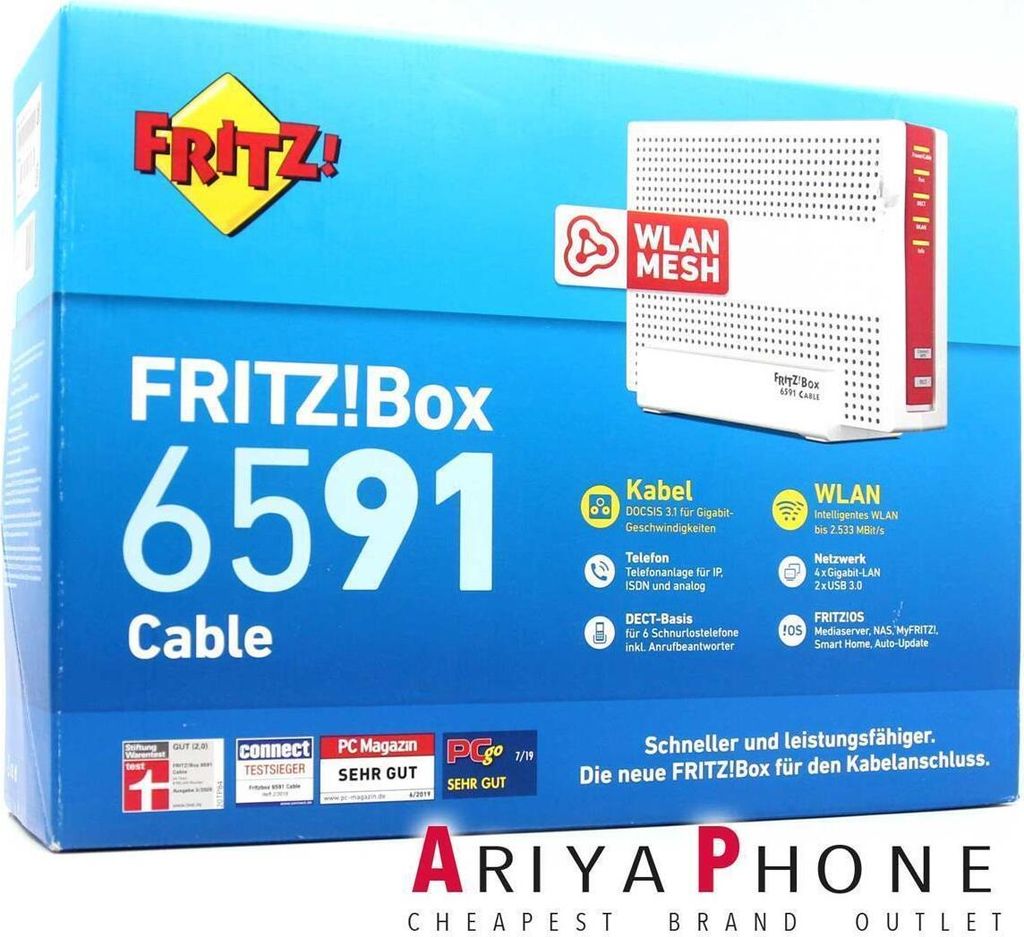 AVM FRITZ!Box 6591 Cable Router | Kaufland.de