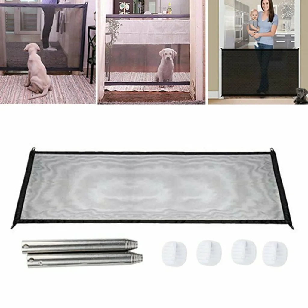 110*72 cm hopfällbar valp katt hus grind husdjur hund grind dörr ...