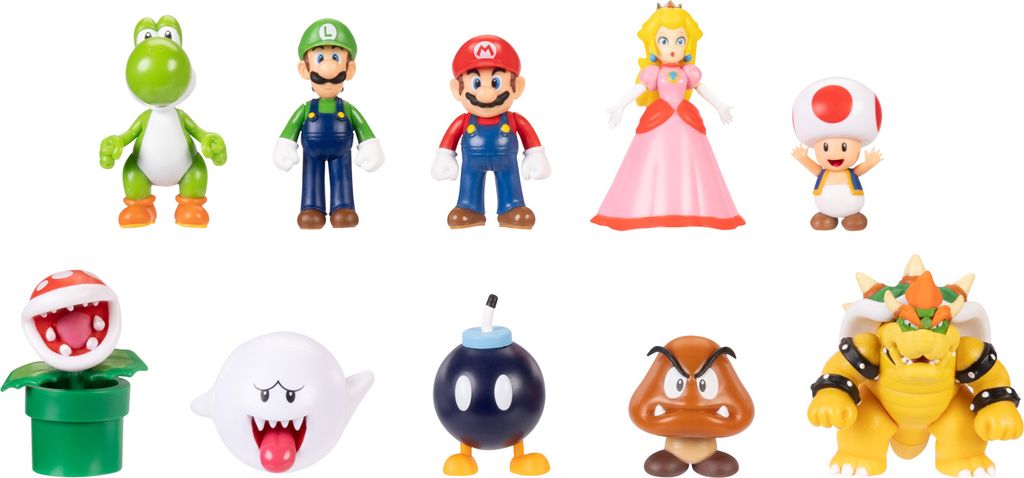 SUPER MARIO Nintendo Figuren 10er Set Freunde | Kaufland.de