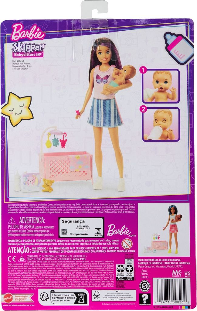 Barbie Skipper Babysitters Inc. Sleepy Baby | Kaufland.de