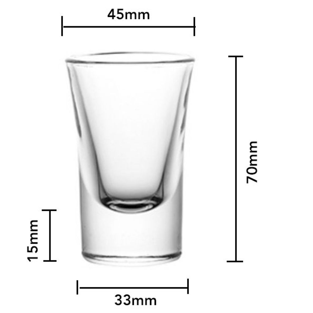 24er Set Schnapsgläser 2cl 20ml 35ml | Kaufland.de
