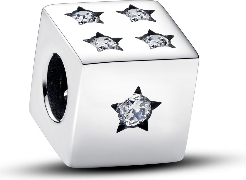 PANDORA MOMENTS Charm Glückswürfel Zirkonia | Kaufland.de