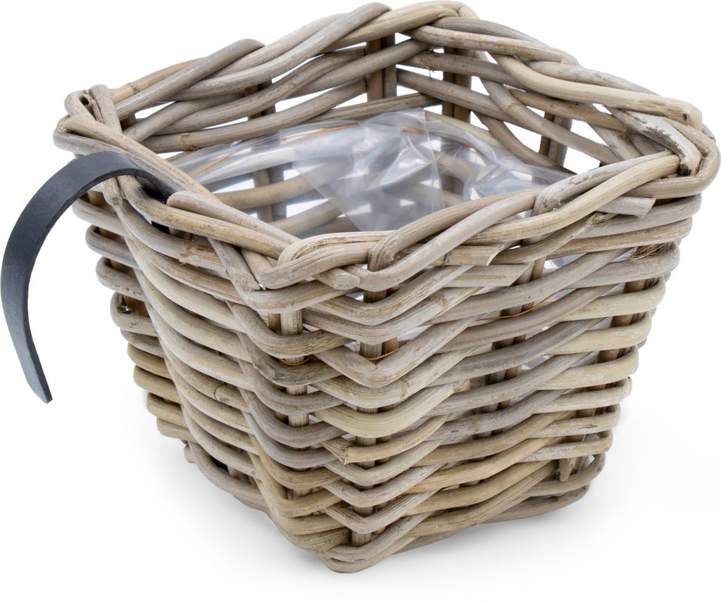 Rattan Balkonkasten natur 3er Set - 15 x 15 | Kaufland.de
