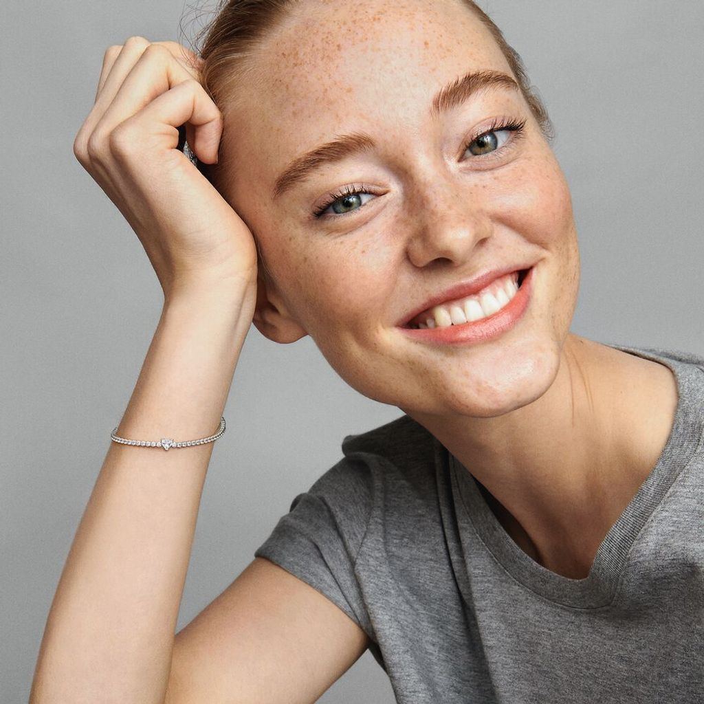 Pandora 590041C01 - Sparkling Heart Tennis - | Kaufland.de