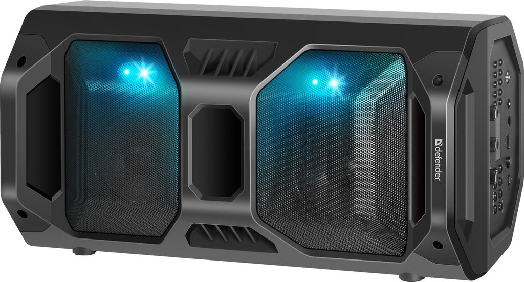 Stereo prenosný reproduktor Defender Rage Black 50 W