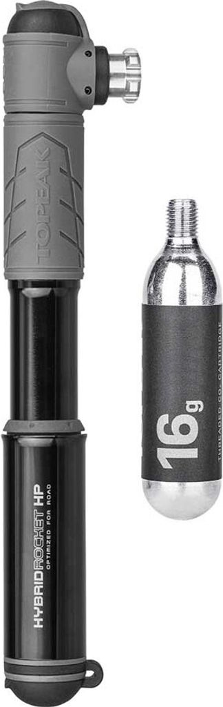 Topeak Hybrid Rocket Hp With 16g Threaded Co2 Cartridge