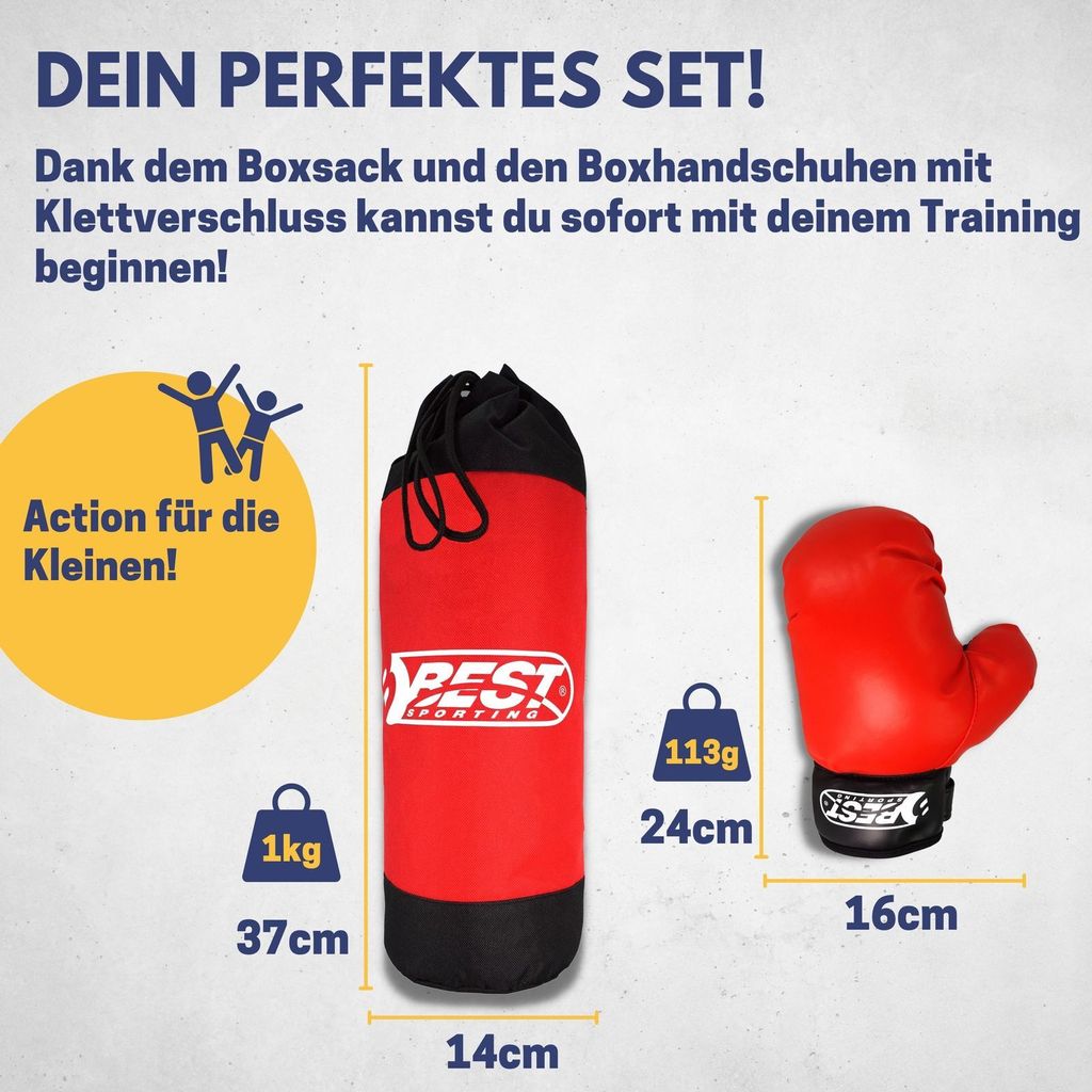 Box-Set für Kinder, Boxsack & Boxhandschuhe, | Kaufland.de