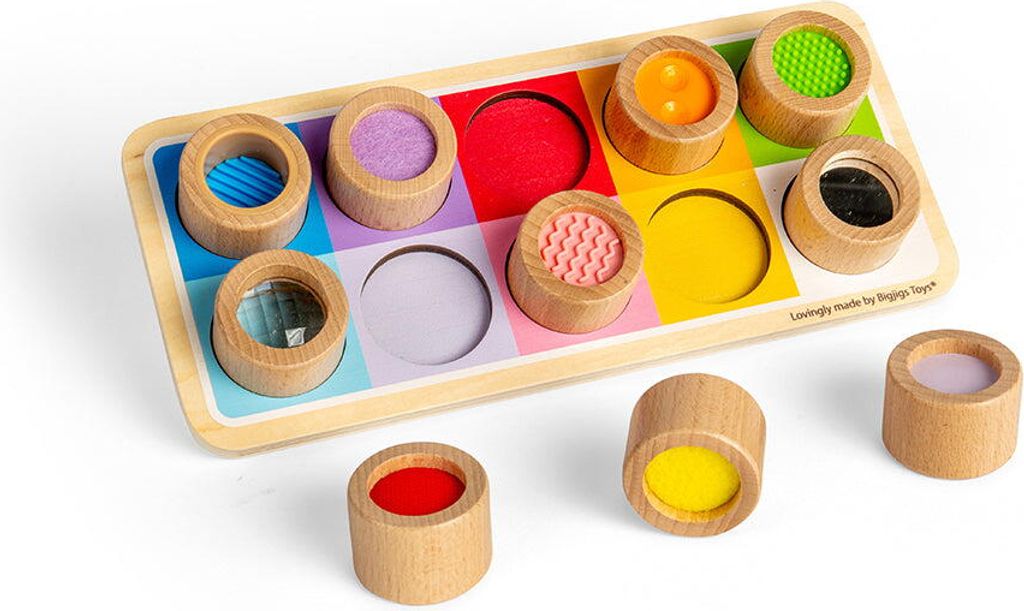 Bigjigs Toys Tableau sensoriel Jouets éducatifs
