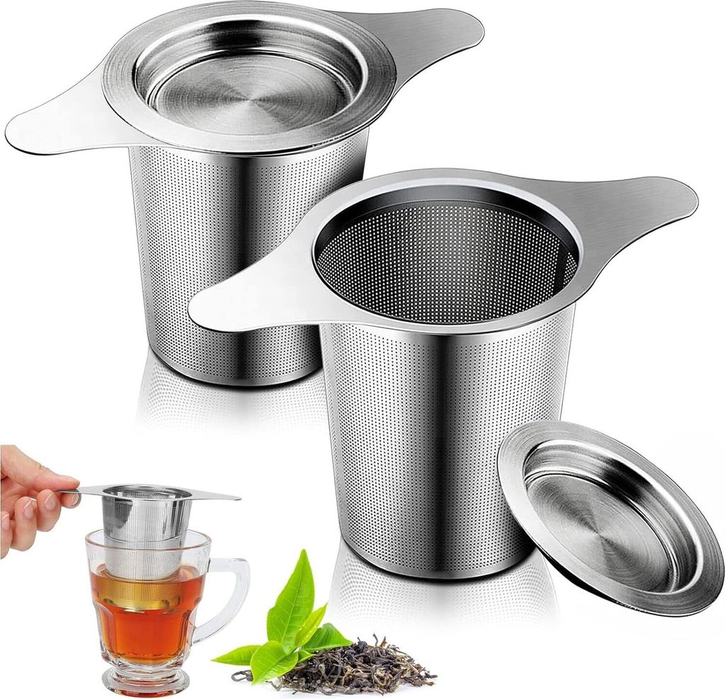 Teesieb, 2er-Pack (mit Deckel), 304 Edelstahl | Kaufland.de