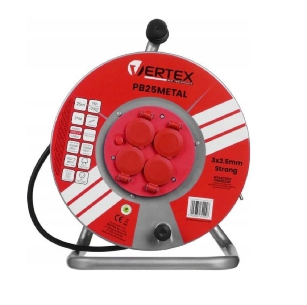 VERTEX PB50METAL Prodlužovací kabel 50 m | Kaufland.cz