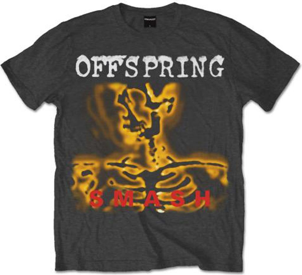 The Offspring T-Shirt Smash 20 Uni Charcoal Grey L T-Shirts