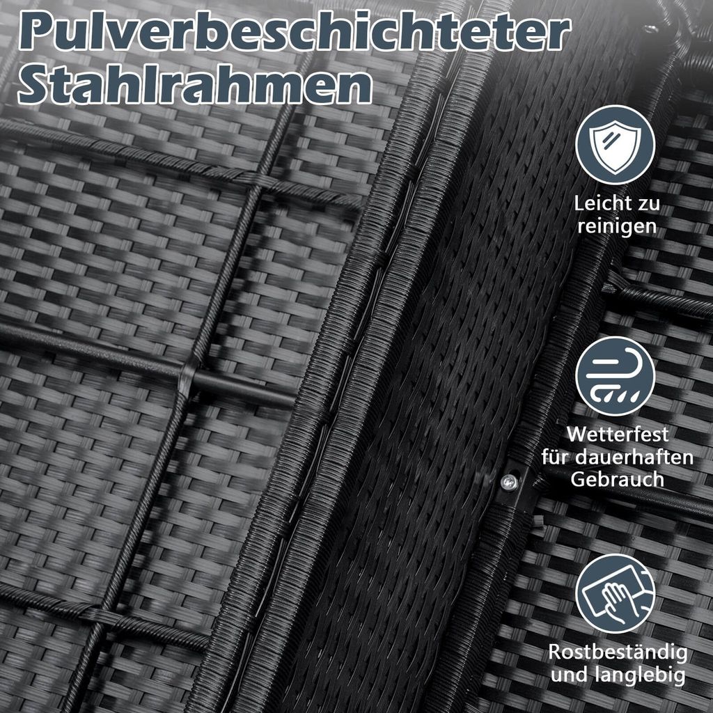 MeXo von GLP HOME Balkonset Polyrattan | Kaufland.de