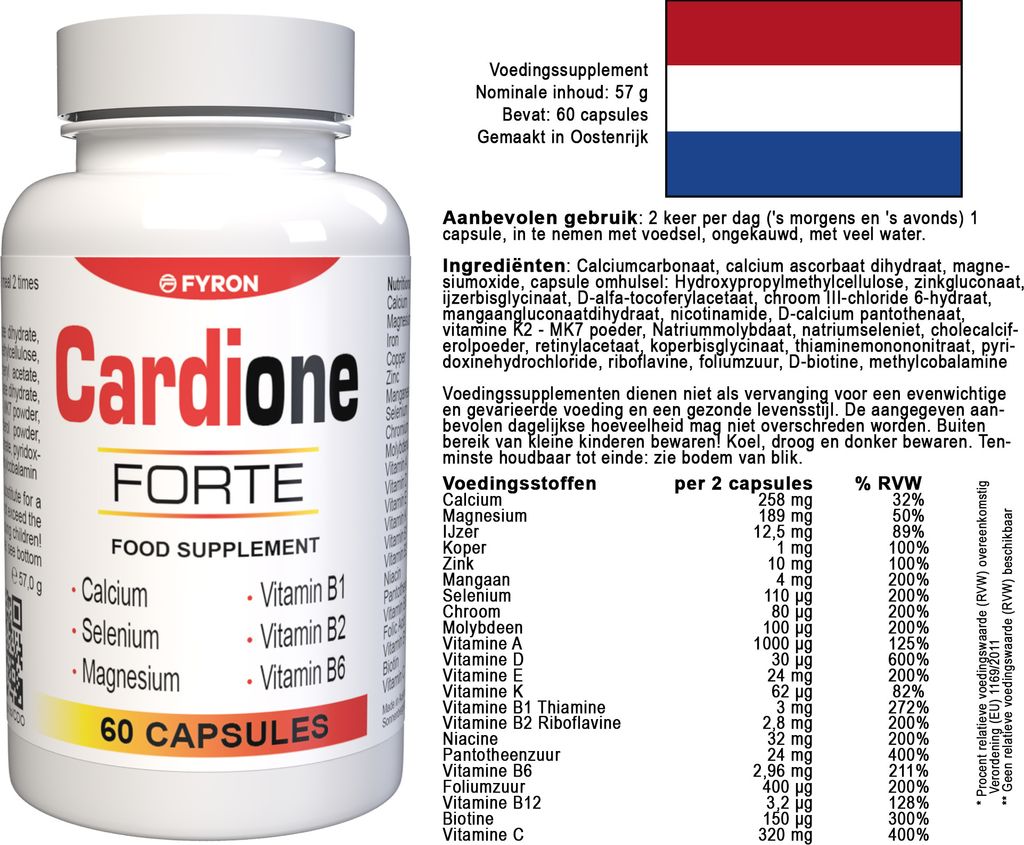 Cardione Forte - 60 Kapseln | Kaufland.de