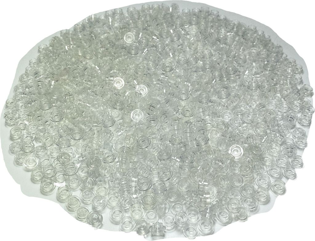 LEGO® 1x1 Piastre rotonde trasparenti - 4073 NUOVO!