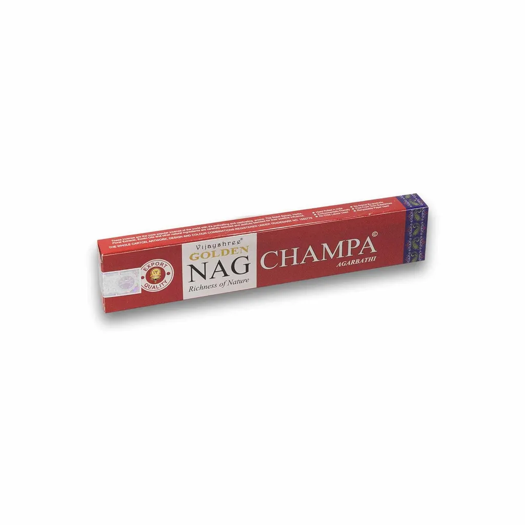 Vijayshree Incense "Golden Nag Champa" 15gr. | Kaufland.de