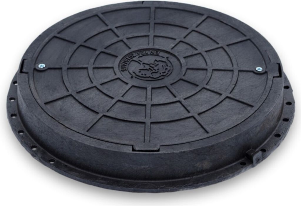 Varile Schachtabdeckung rund 74cm - belastbar bis 1,5t