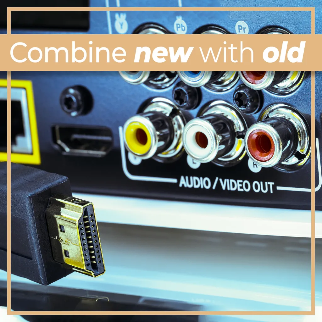 HDMI Stecker Auf 3 Cinch RCA AV SCART Kabel | Kaufland.de