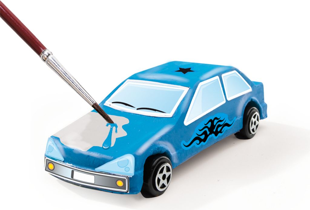 SES Creative Casting and painting - cars, Detská súprava na