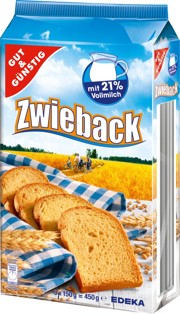 Gut&Günstig Zwieback knusprig und goldgelb | Kaufland.de