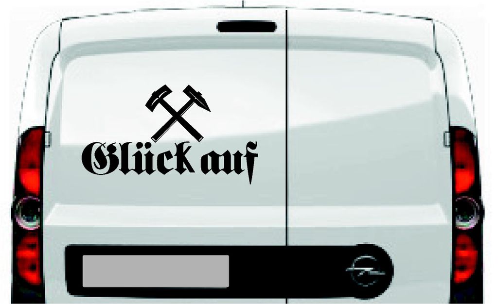 Glückauf - Glück Auf! - KFZ- Aufkleber - | Kaufland.de