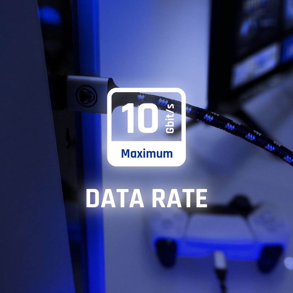 snakebyte PS5 USB Charge&Data:Cable 5™ (2m) | Kaufland.de