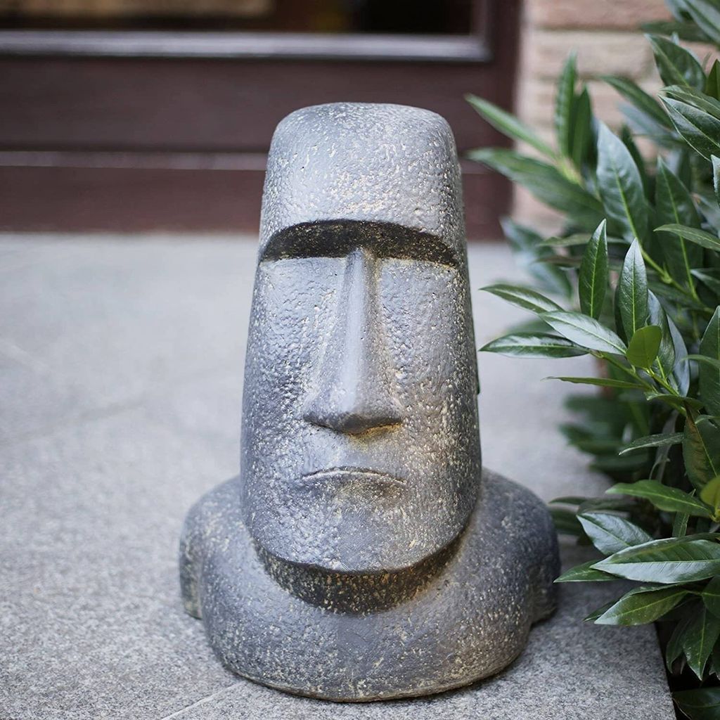 Moai Kopf Statue - Garten Skulptur - Rapa-Nui | Kaufland.de