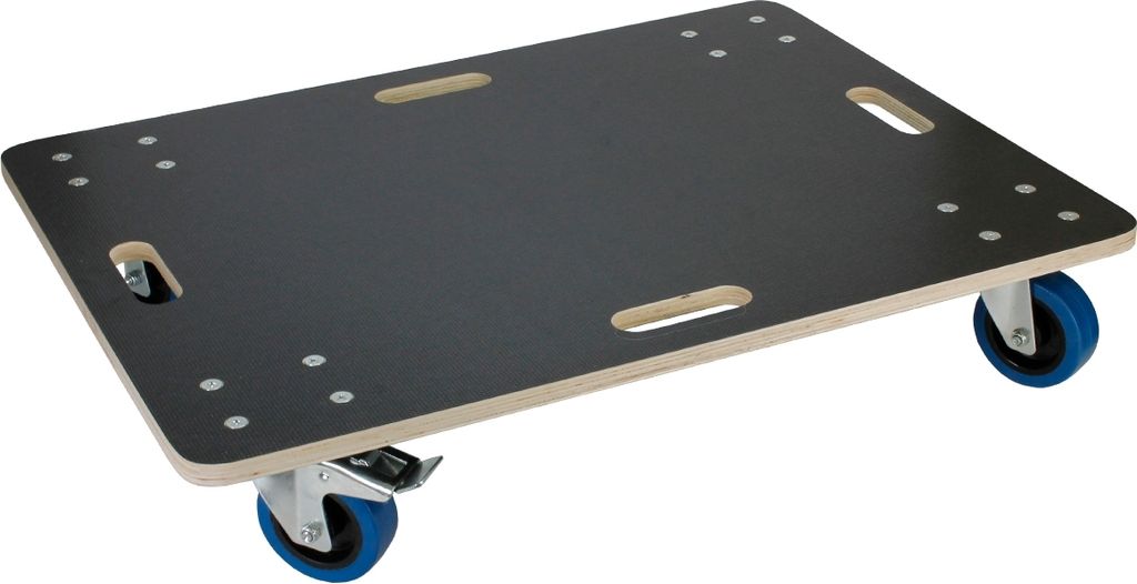 ECD Nemecko Prepravný vozík PP kolesá Odvaľovacia doska s