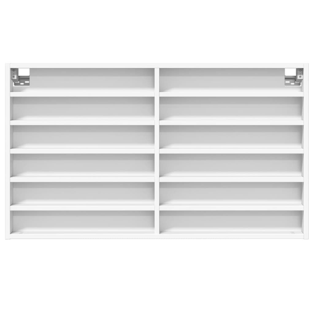 vidaXL Vitrinenschrank Weiß 100x8,5x58 cm | Kaufland.de