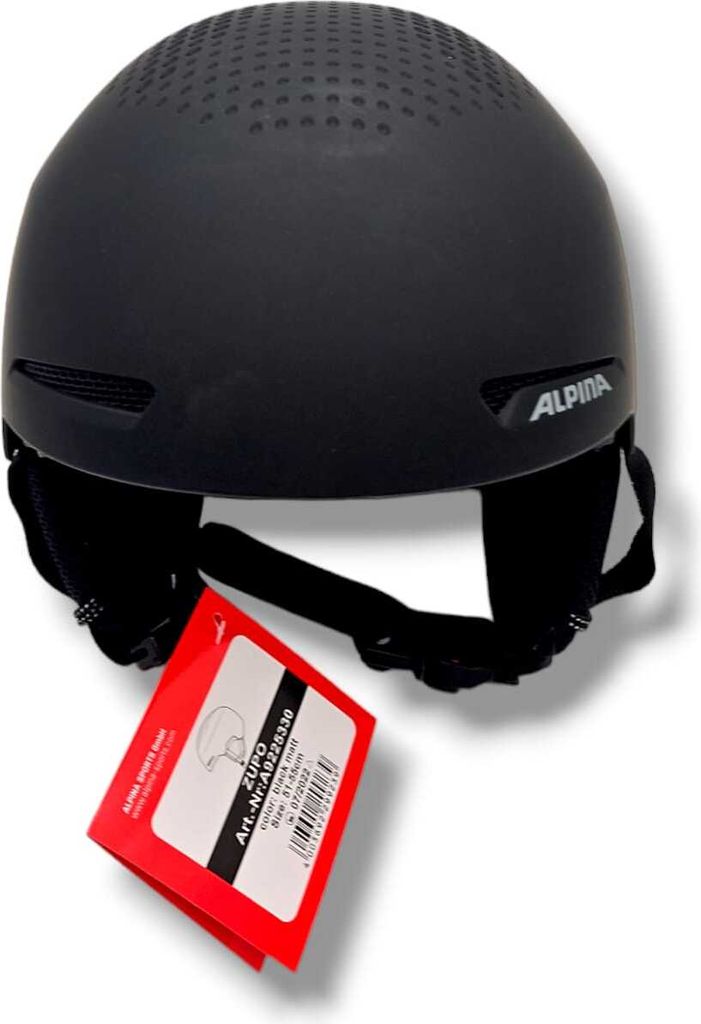 Kask narciarski ALPINA ZUPO BLACK MATT 51-55 | Kaufland.pl