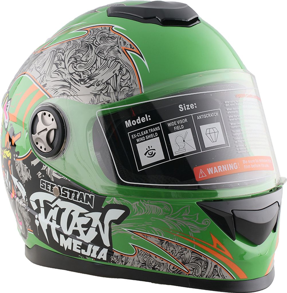 Mejia Kinder Integralhelm grün Größe L | Kaufland.de