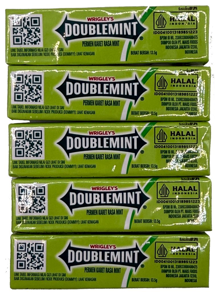 Wrigley‘s Doublemint Kaugummi - 5 Packungen - | Kaufland.de