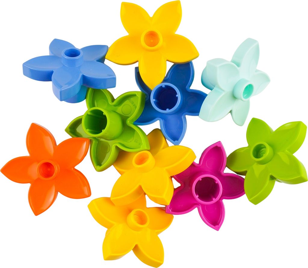 LEGO® DUPLO® Blumen Set Bunt Gemischt NEU! Teile 10x LEGO®