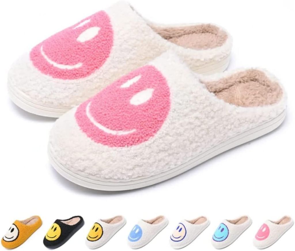 FNCF Smiley Face Slippers Damen Herren, | Kaufland.de
