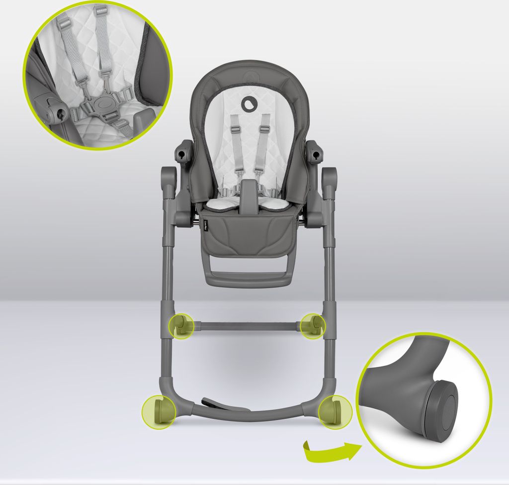 LIONELO Cora Plus 2 v 1 vysoká stolička 6-36 | Kaufland.sk
