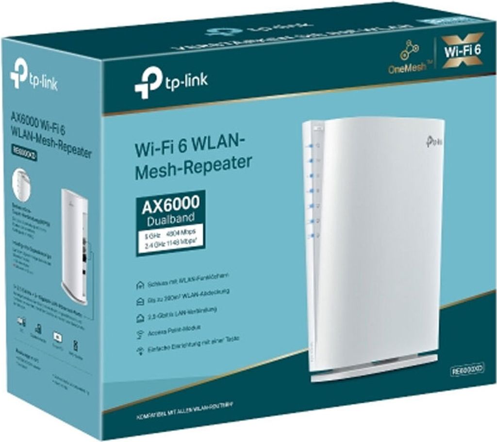 TP-Link AX6000 Mesh Wi-Fi 6 biela Routery | Kaufland.sk