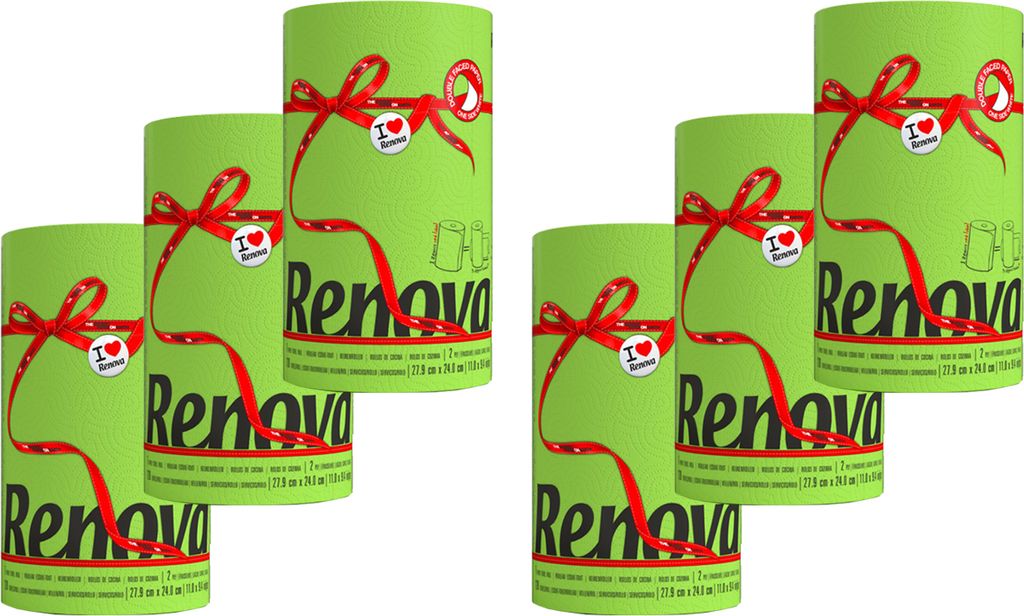 6er Pack Renova Küchenrollen - entspricht 18 | Kaufland.de