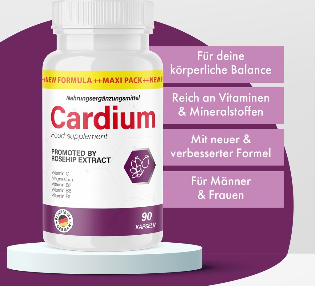 Cardium Kapseln | Reich an Vitaminen & | Kaufland.de