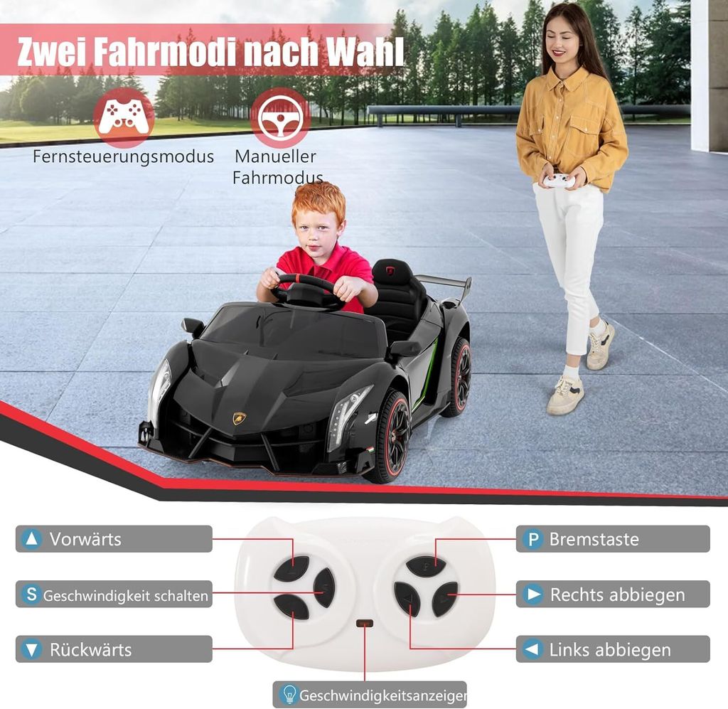 Elektroauto für Kinder, 12V Lamborghini | Kaufland.de