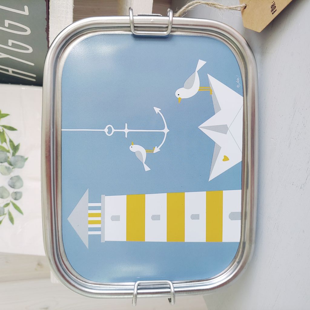 PPD Beach Lighthouse Steel Lunch Box, | Kaufland.de