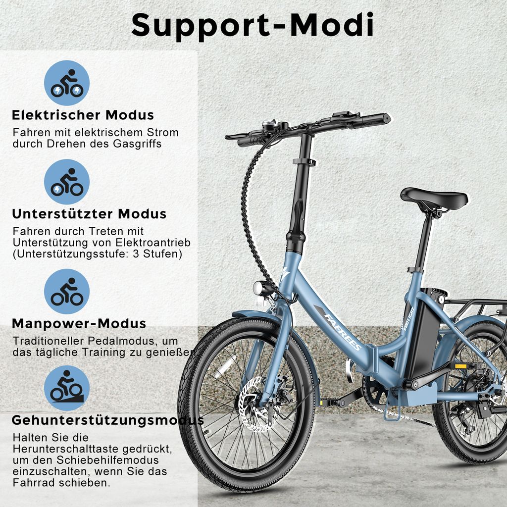 Fafrees F20 Light E-Bike Elektrofahrrad | Kaufland.de