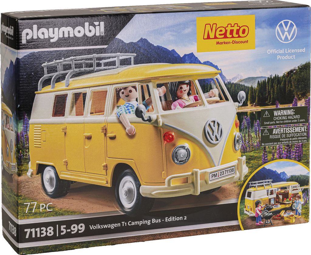PLAYMOBIL Volkswagen T1 VW Camping Bus – Edition 2