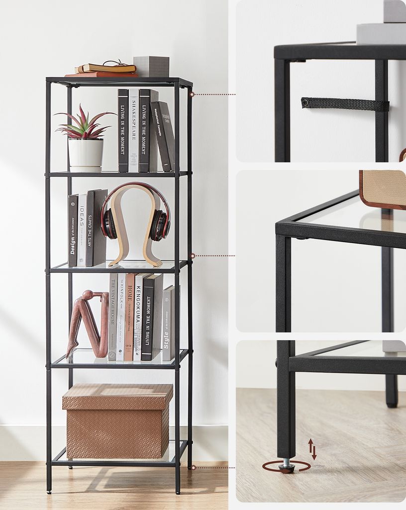 VASAGLE police na knihy, 1-dílná, stojící | Kaufland.cz