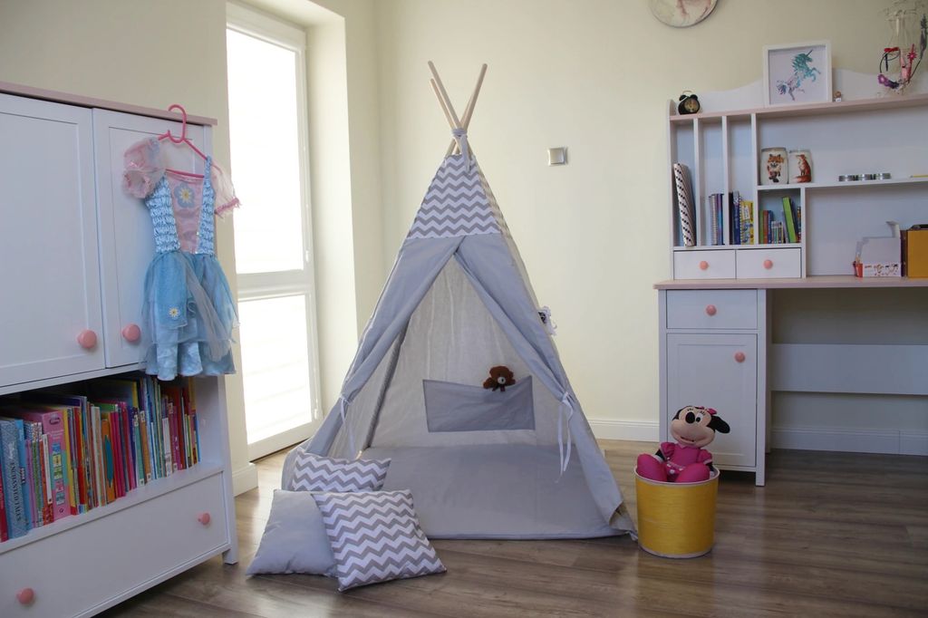 Kinder Spielzelt TIPI Teepee 7 Elemente SET | Kaufland.de