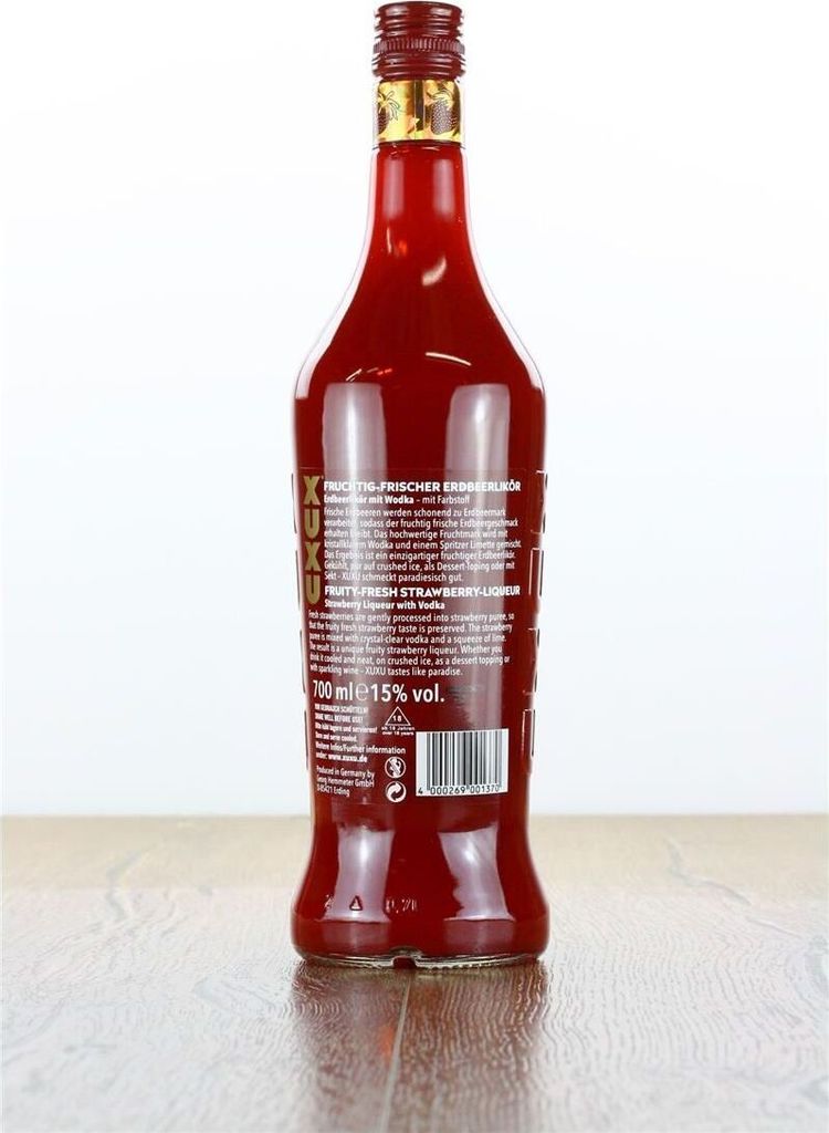 XUXU Strawberry Liqueur with Vodka 15% Vol. | Kaufland.de