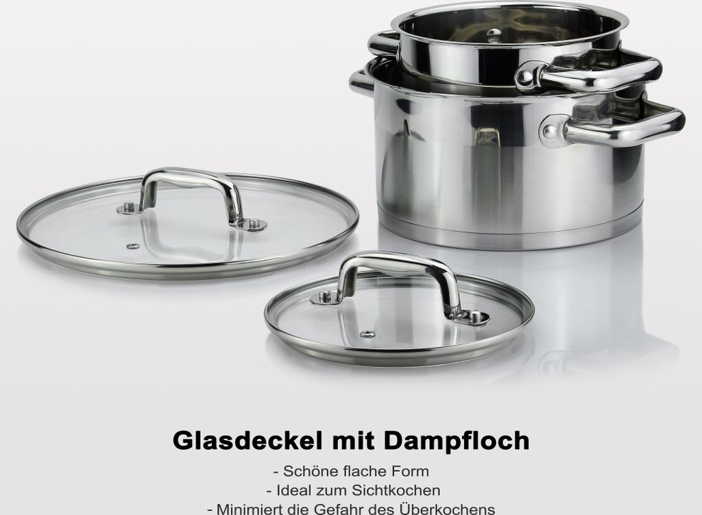 Linnuo 9tlg Topfset Induktion Kochtopf Set | Kaufland.de