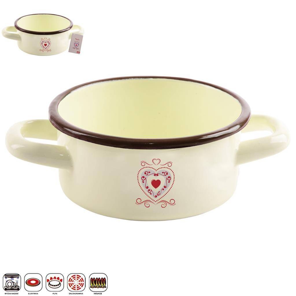 ORION Emaille-Topf kleiner emaillierter | Kaufland.de