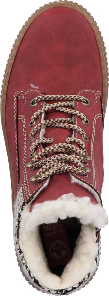 Rieker Damen Stiefelette gefüttert Rot | Kaufland.de