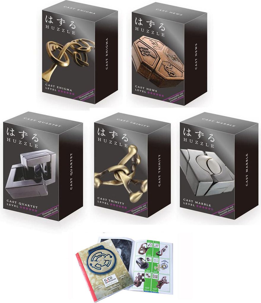 Huzzle Cast Puzzle Mega-Set, Trinity, Marble, | Kaufland.de