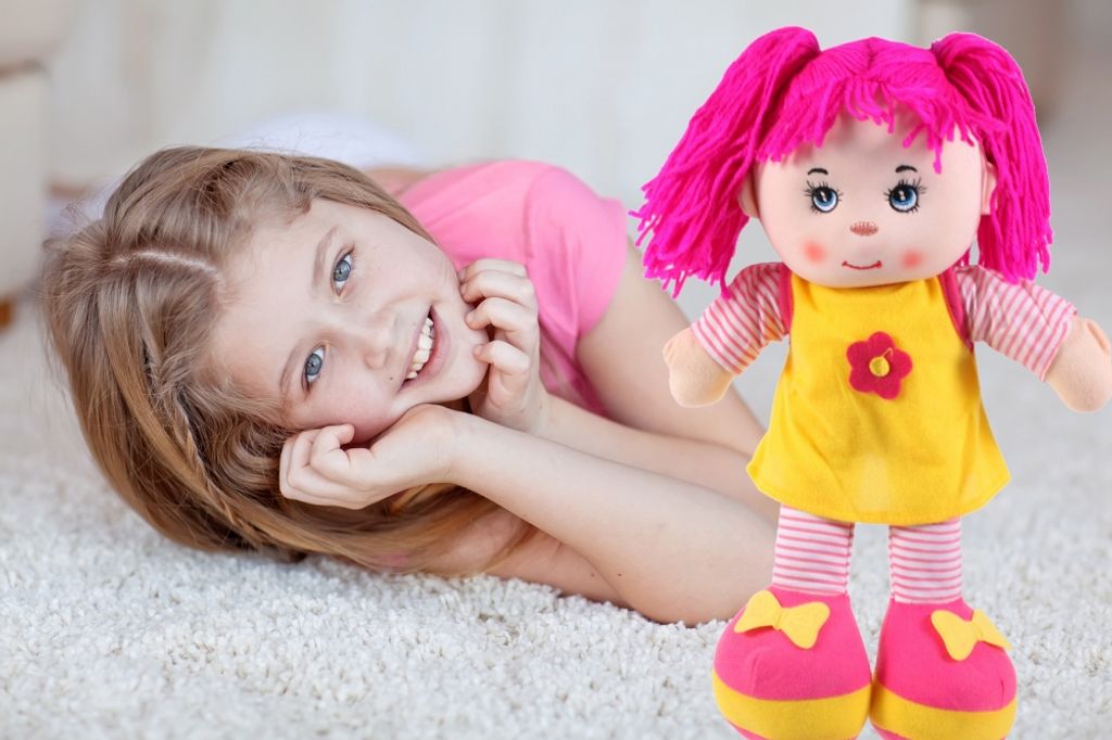 MalPlay Stoffpuppe 35 cm Weichpuppe | Kaufland.de